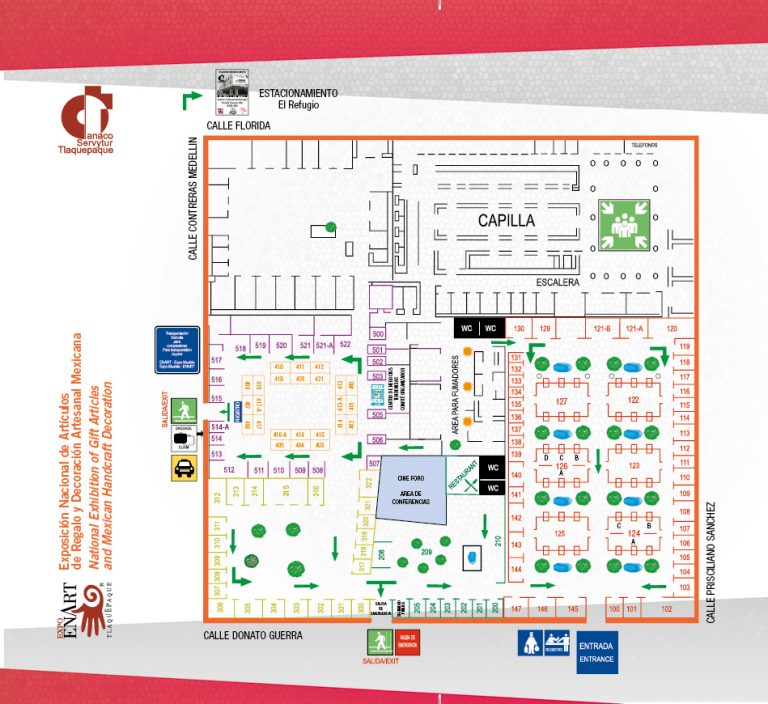 EXHIBITORS MAP – Enart